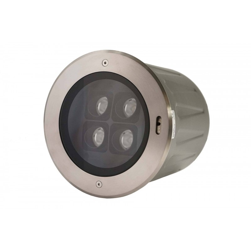Projecteur encastré sol étanche IP66 40 Watts LED RGBW